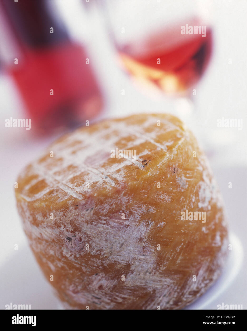 , Still life, Food, Basque's cheese, blur, Bottle, wineglass, detail ...