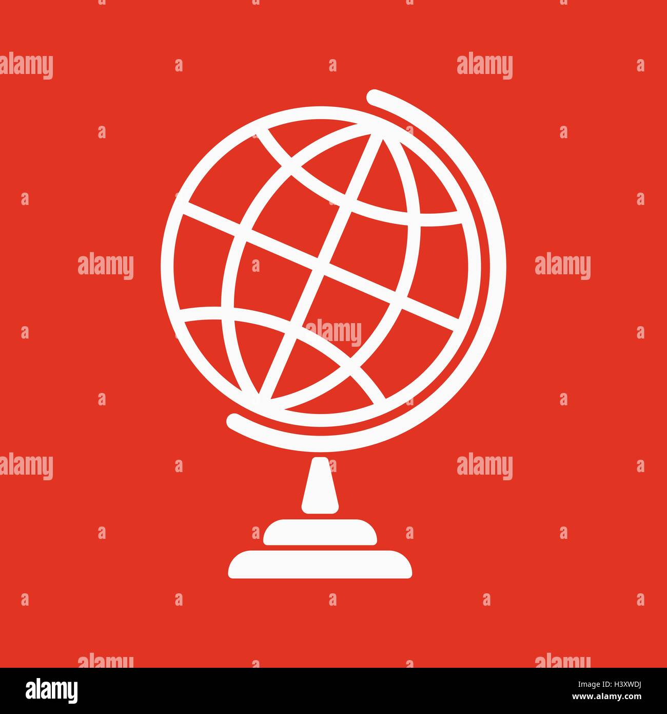 The globe icon. Globe symbol Stock Vector Image & Art - Alamy