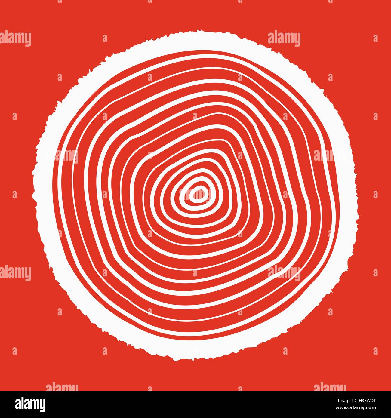 The tree rings icon. Tree Rings symbol. Flat Stock Vector Image & Art ...