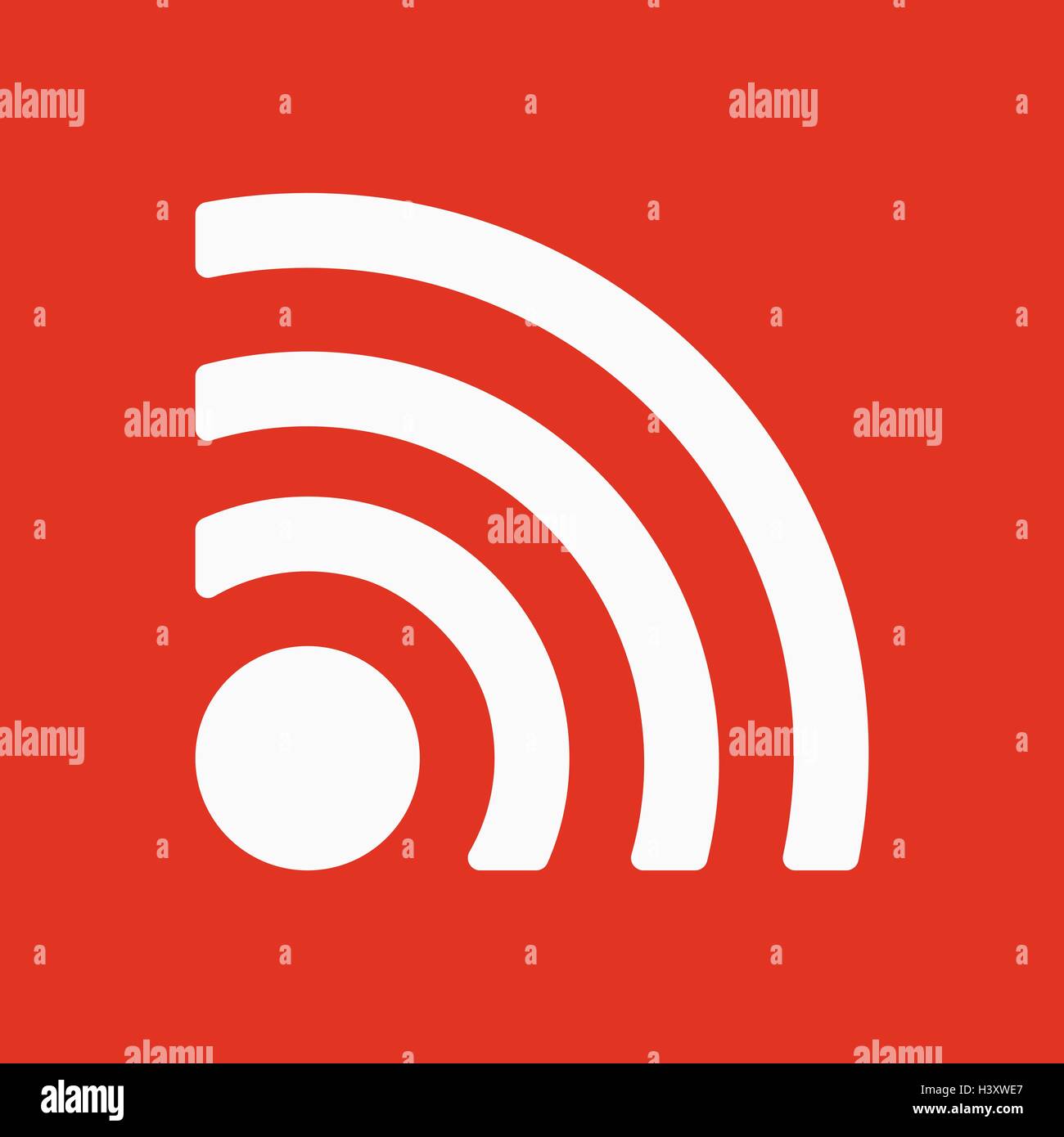 The wireless icon. wifi symbol Stock Vector Image & Art - Alamy
