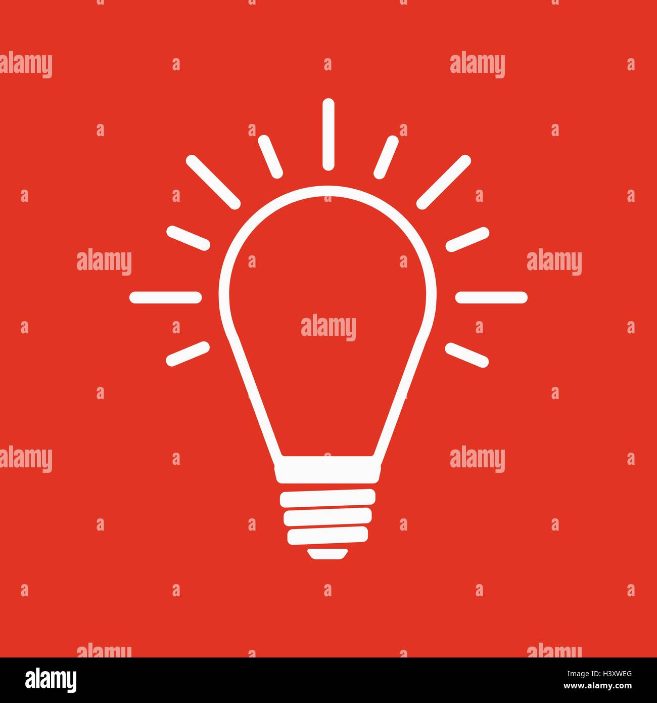 Icon lamp in ui Stock Vector Images - Alamy