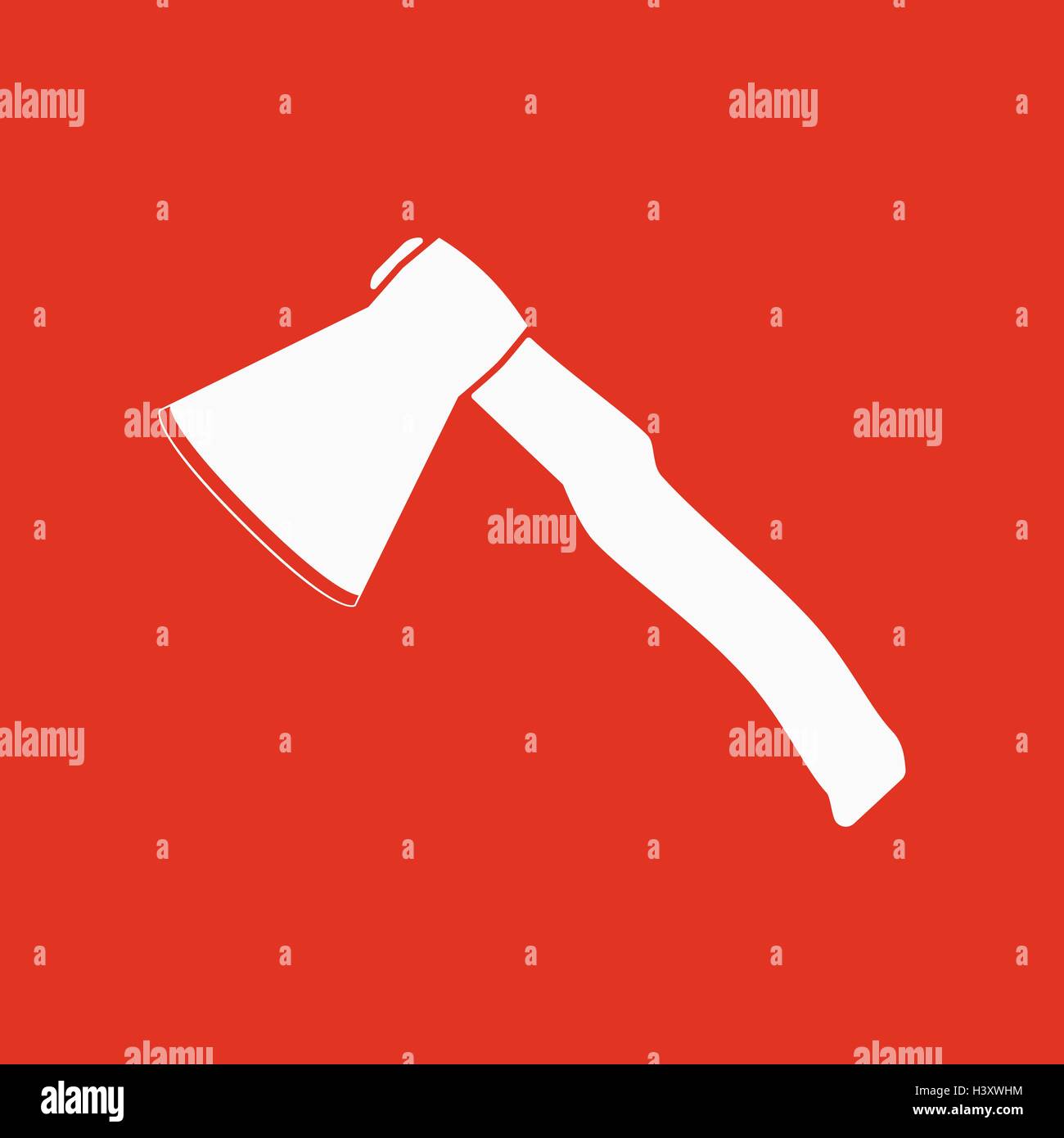 The ax icon. Axe symbol. Flat Stock Vector Image & Art - Alamy