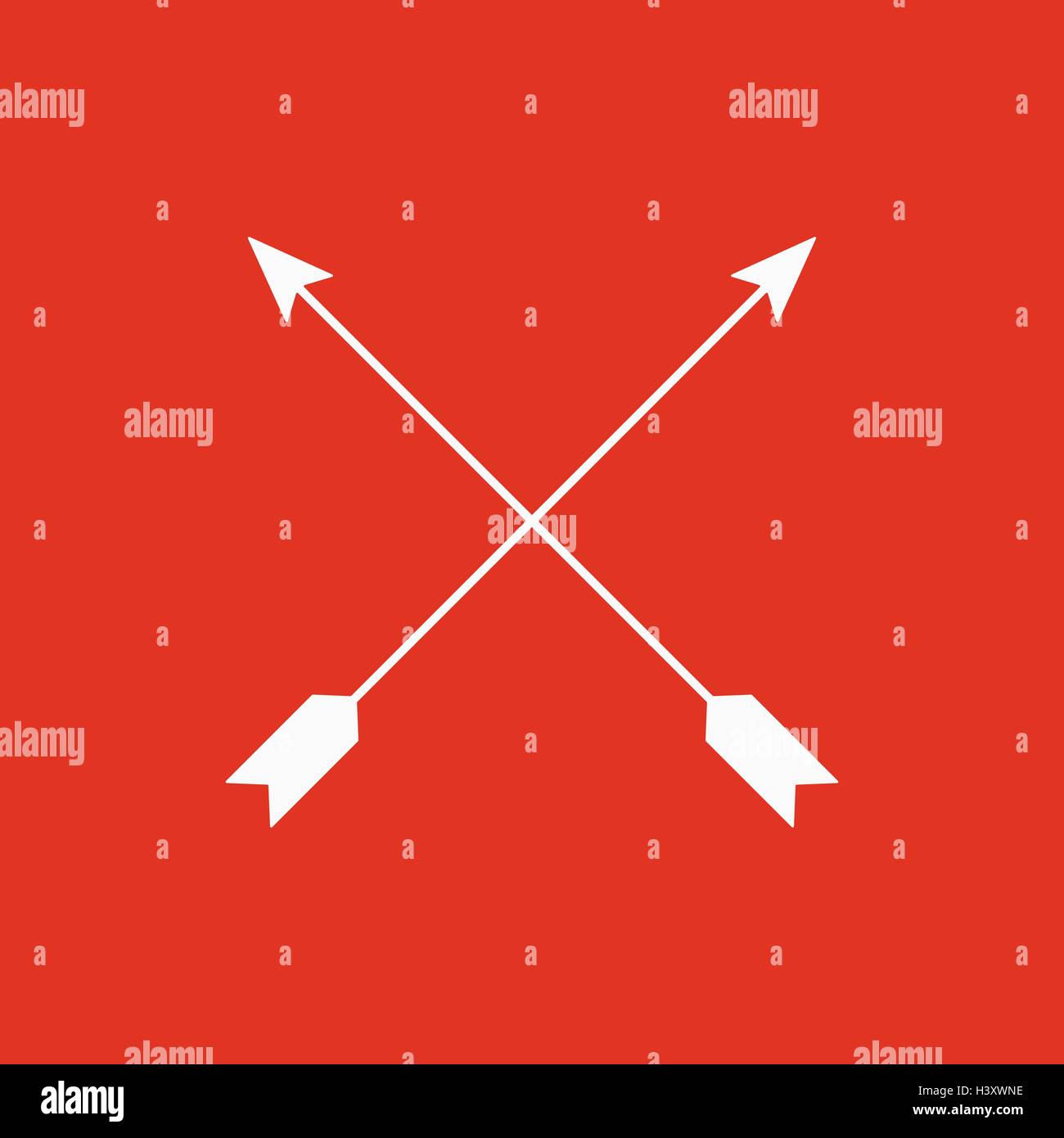 The arrow icon. Arrows symbol. Flat Stock Vector Image & Art - Alamy