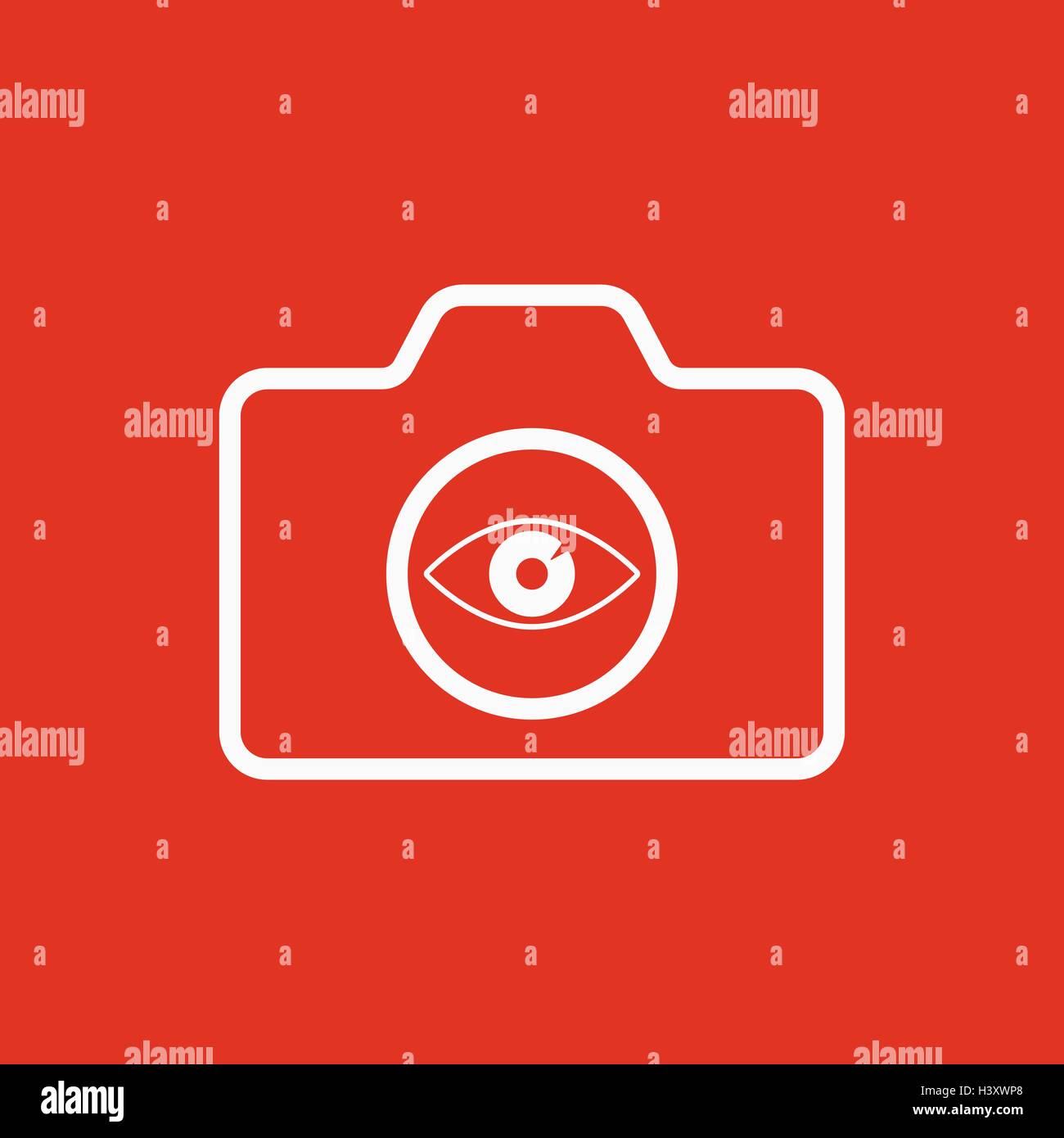 The camera icon. Photo symbol. Flat Stock Vector Image & Art - Alamy