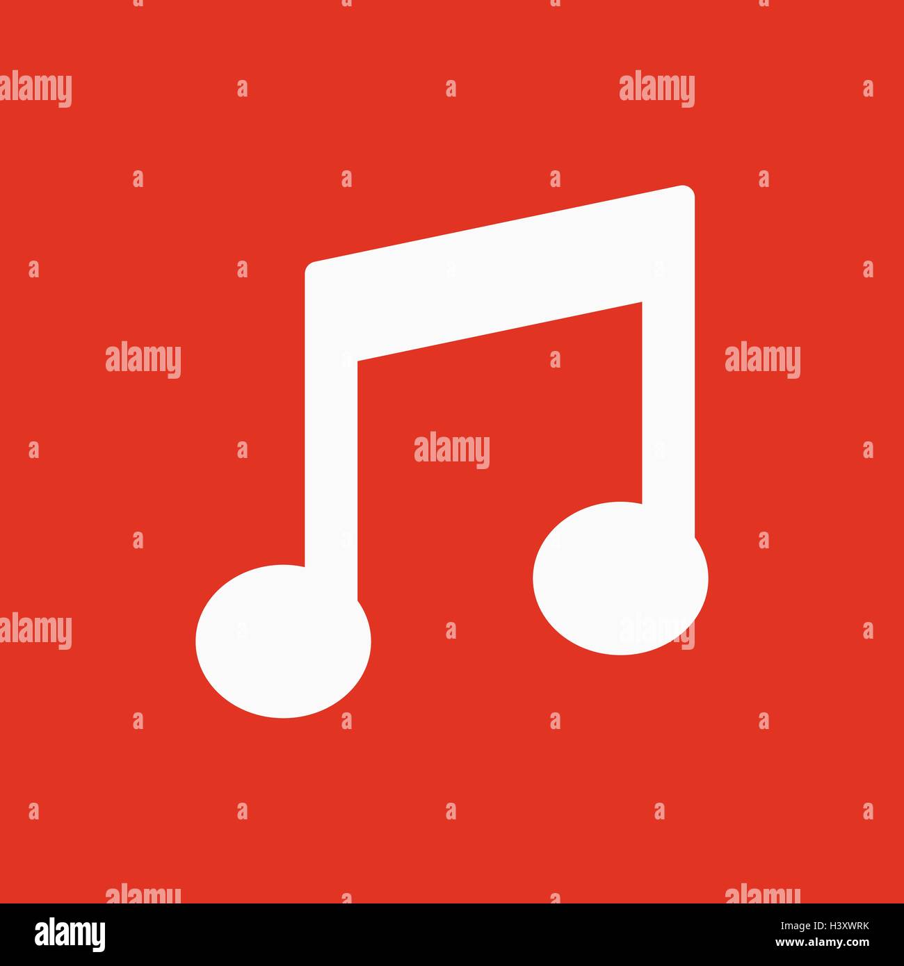 The music disk icon. Musical symbol. Flat Stock Vector Image & Art - Alamy