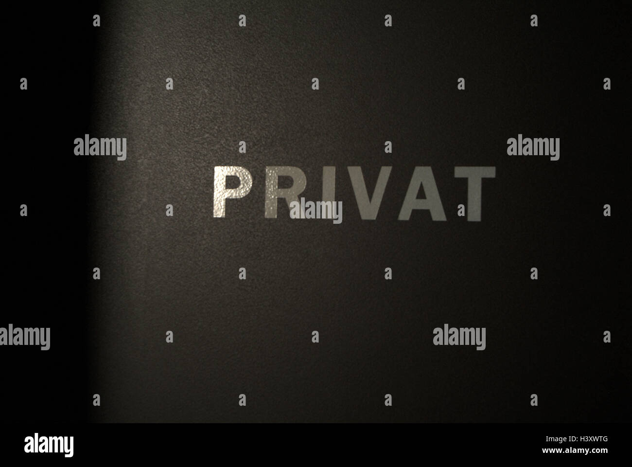 Door, detail, stroke "Privately" front door, room door, private rooms ...