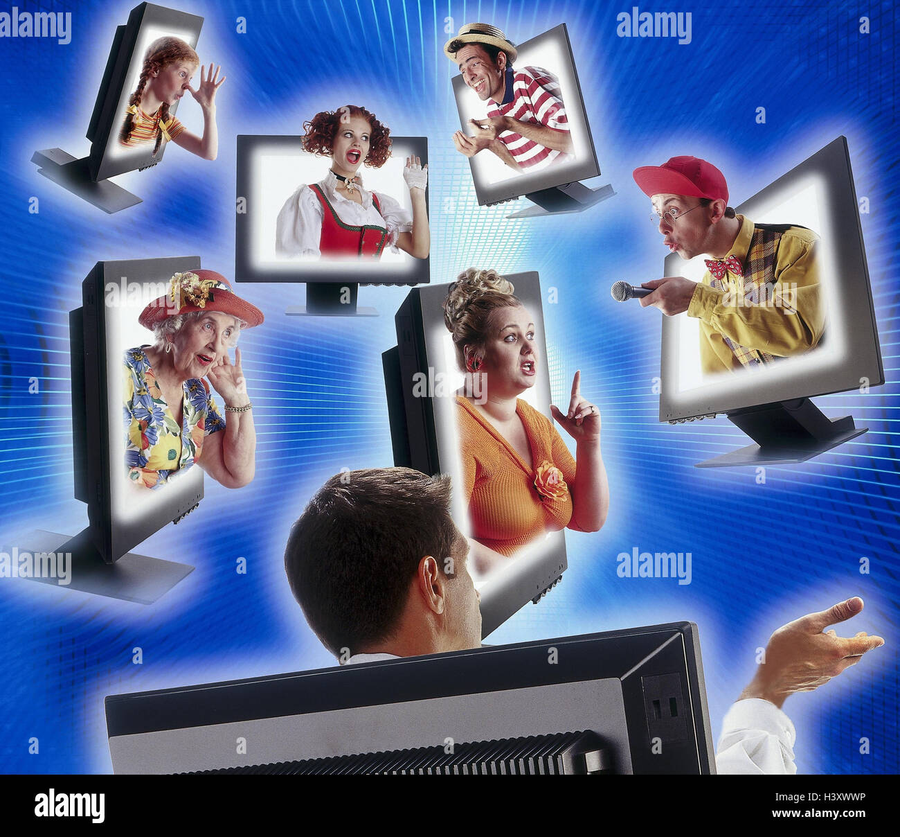 Irc icon hi-res stock photography and images - Alamy