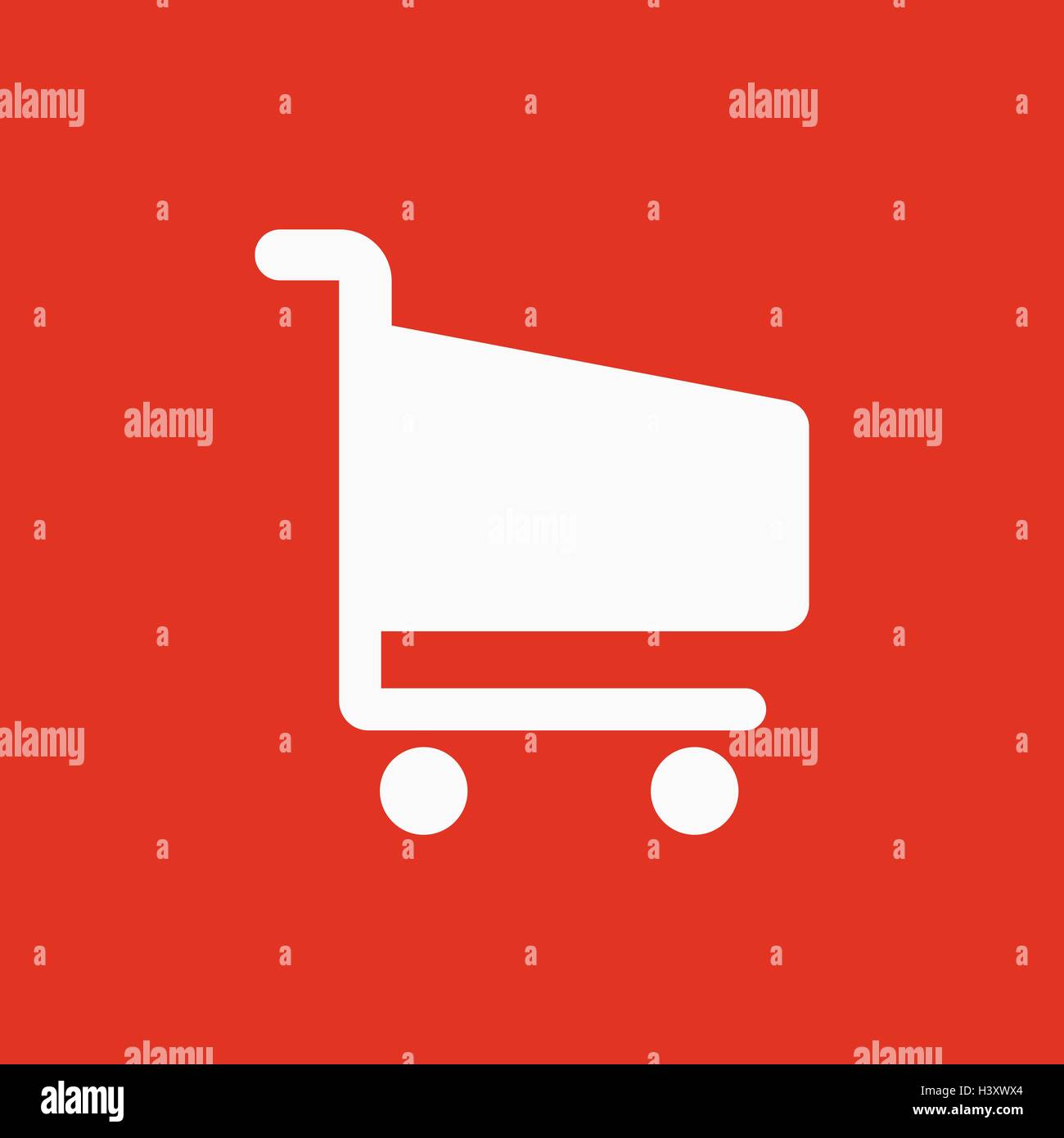 The cart shoping icon. Shop Cart symbol. Flat Stock Vector Image & Art ...