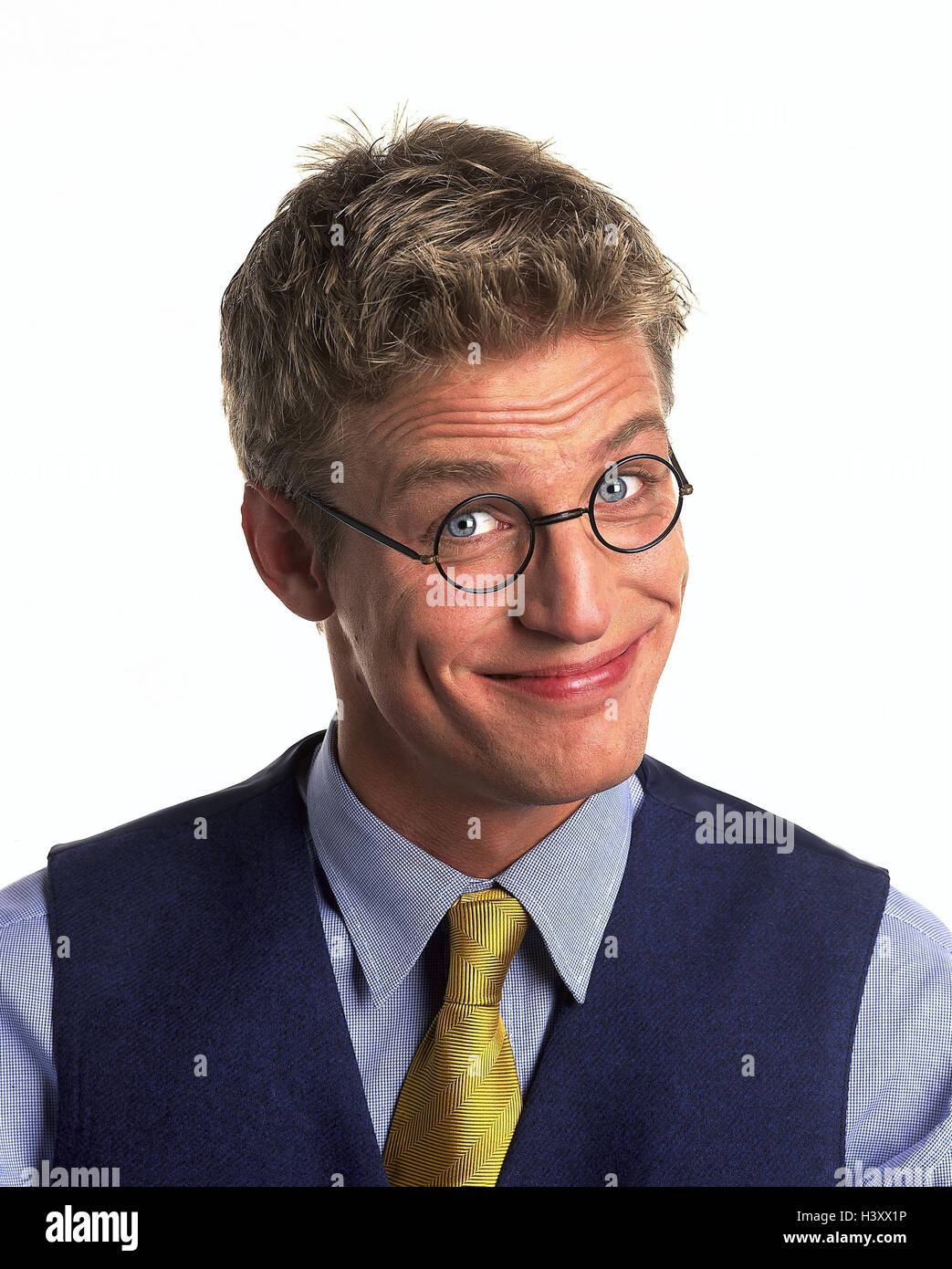 Waistcoat and tie hi-res stock photography and images - Alamy