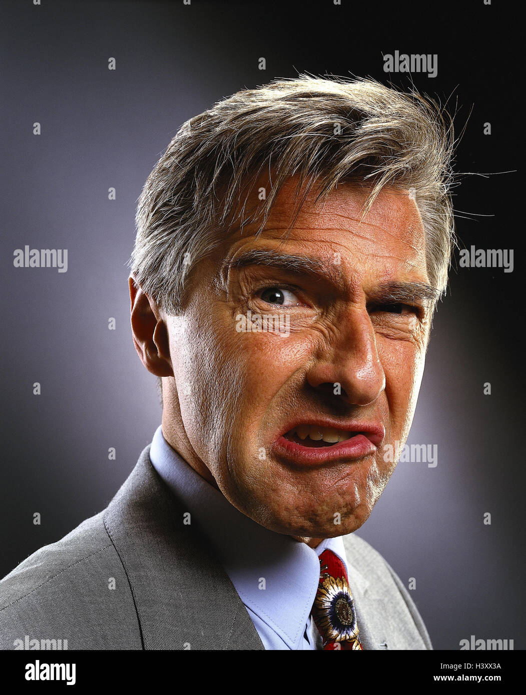 Grimace of annoyance hi-res stock photography and images - Alamy