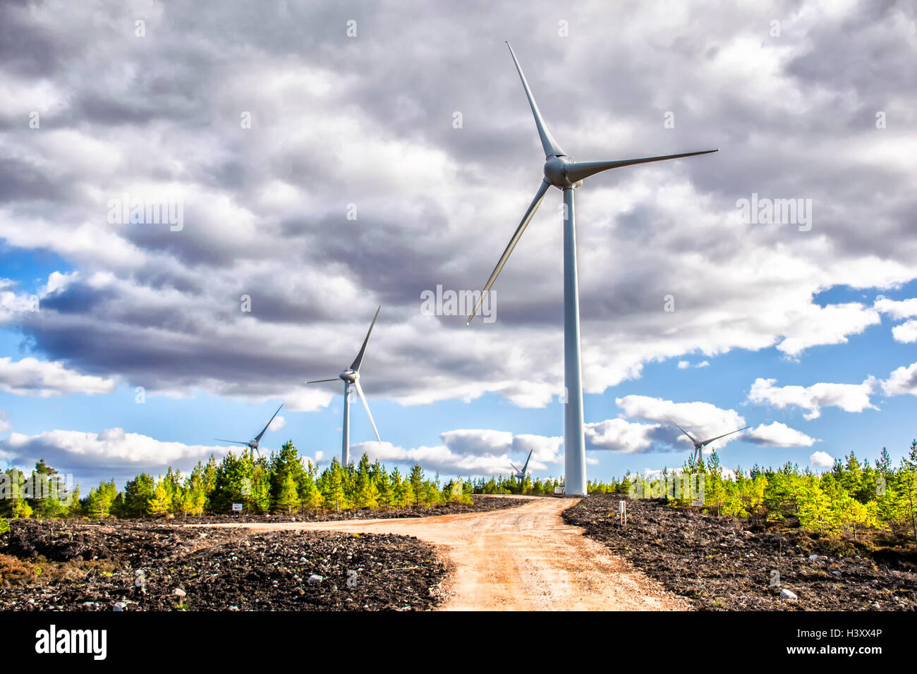 Scotland wind turbine factory hi-res stock photography and images - Alamy