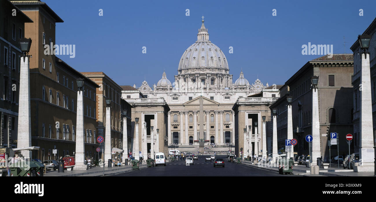 Italy, Rome, Vatican, Peter's church, town, city, capital, everlasting ...