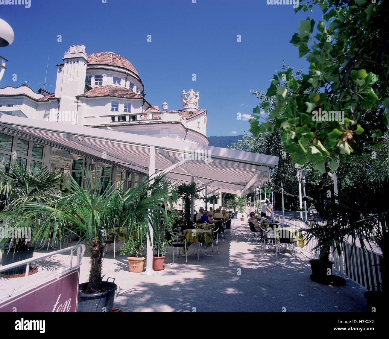 Health resort house in merano hi-res stock photography and images - Alamy