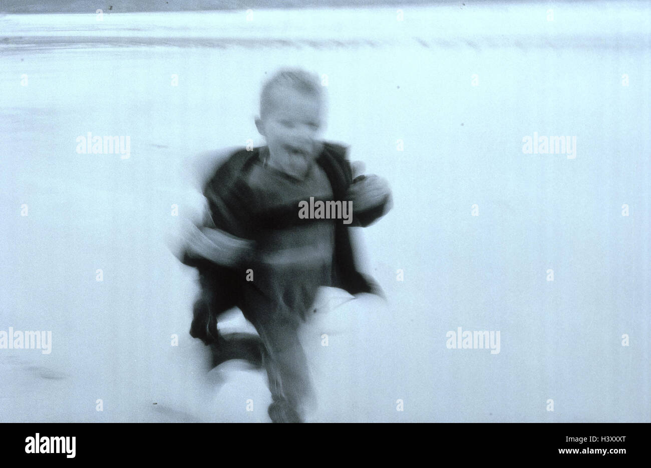 Boy, happy, run, tongue Rau's passages, b/w, childhood, child, laugh ...