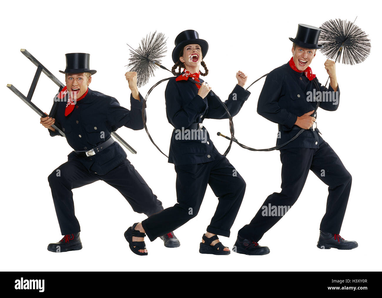 Chimney Sweep With Broom High Resolution Stock Photography and Images ...