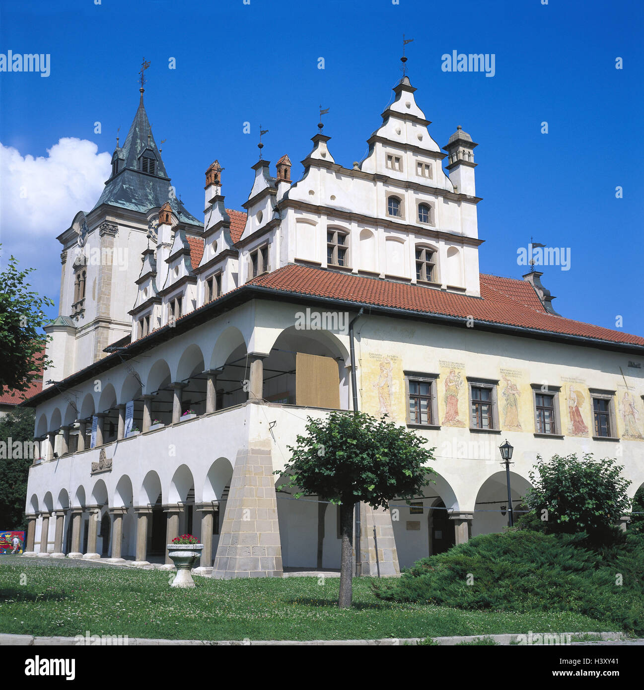 Slovakia, region Zips, Levoca, Majstra Pavla, city hall, Europe, the ...
