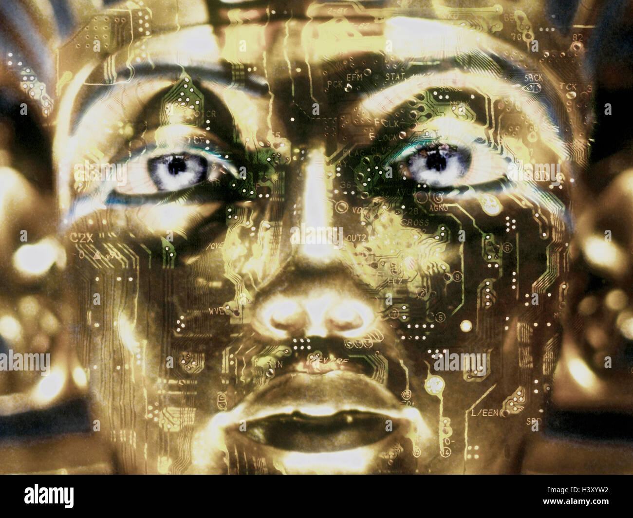 To board, look, icon, artificial intelligence, computers, technology ...