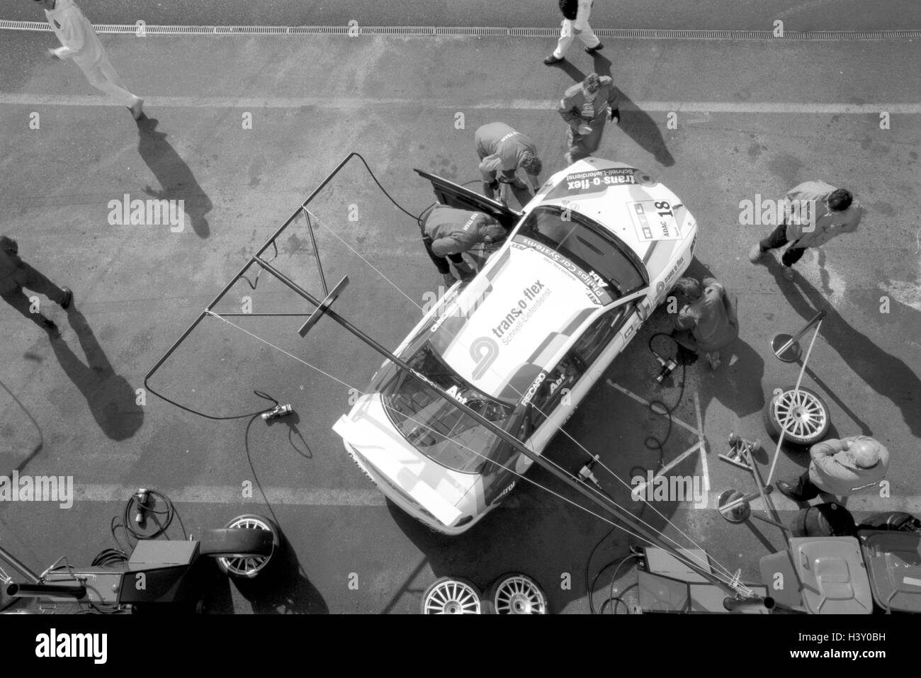 Nürburgring, race track, speaker lane, 4-door convertible, boxing ...