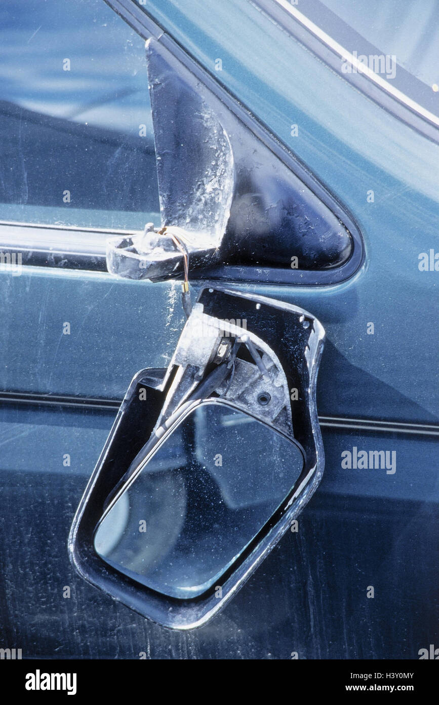 Traffic accident, car, page reflector, broken, traffic, accident, car ...