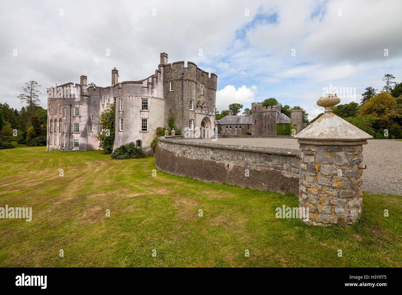 Picton Castle and Gardens in Pembrokeshire, Wales, UK Stock Photo - Alamy