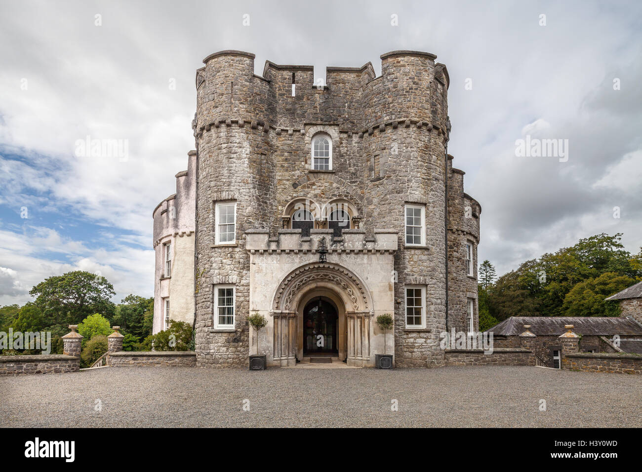 Picton Castle and Gardens in Pembrokeshire, Wales, UK Stock Photo - Alamy