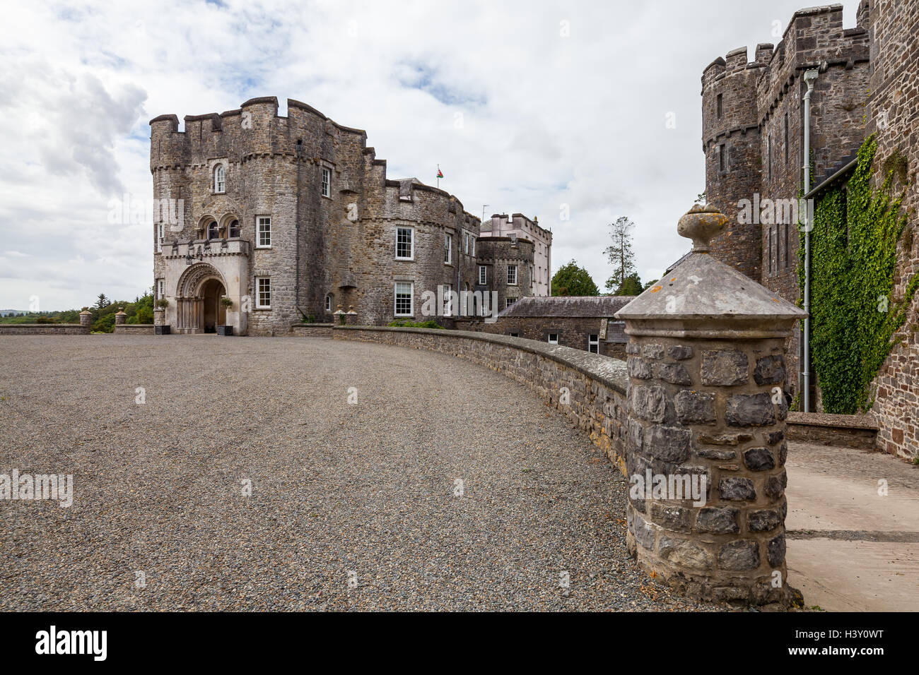 Picton Castle and Gardens in Pembrokeshire, Wales, UK Stock Photo - Alamy