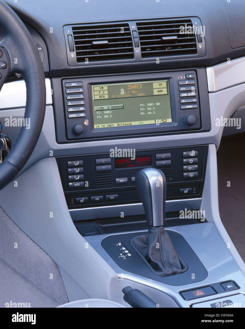 BMW, interior, armatures, multi function display, radio station display ...