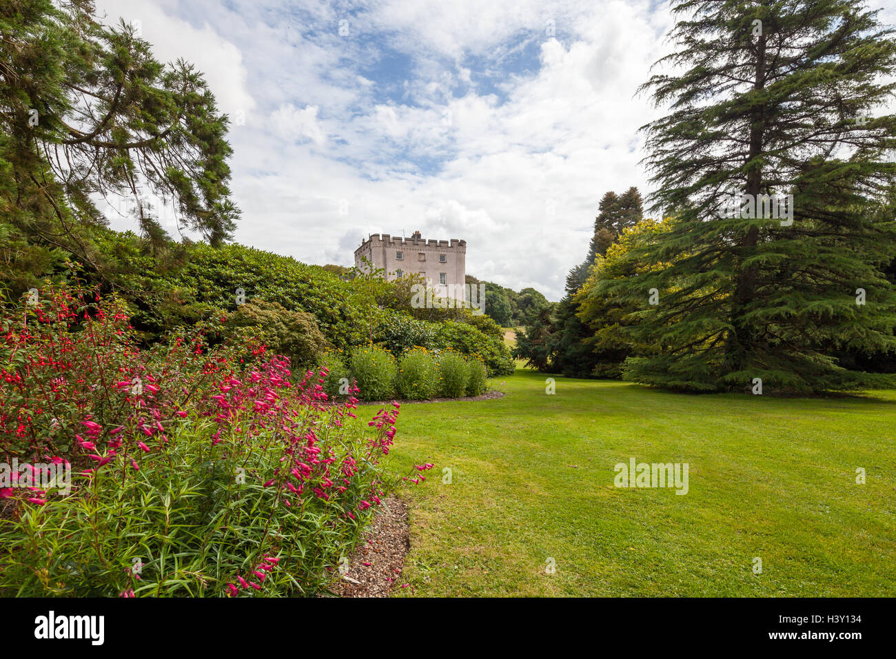 Picton Castle and Gardens in Pembrokeshire, Wales, UK Stock Photo - Alamy
