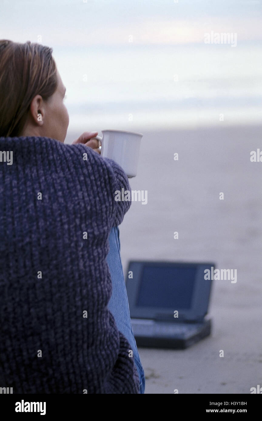 Loner at computer hi-res stock photography and images - Alamy