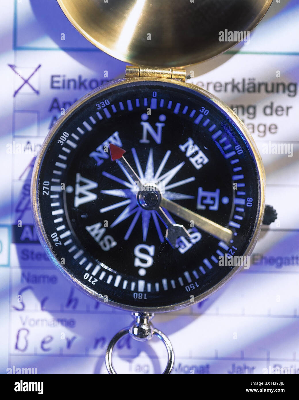 Form, income tax return, compass, detail, navigation, orientation ... Form, income tax return, compass, detail, navigation, orientation ...