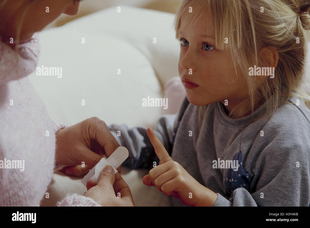 Girls, injury, nut, wound, connect, plasters childhood, child, woman ...