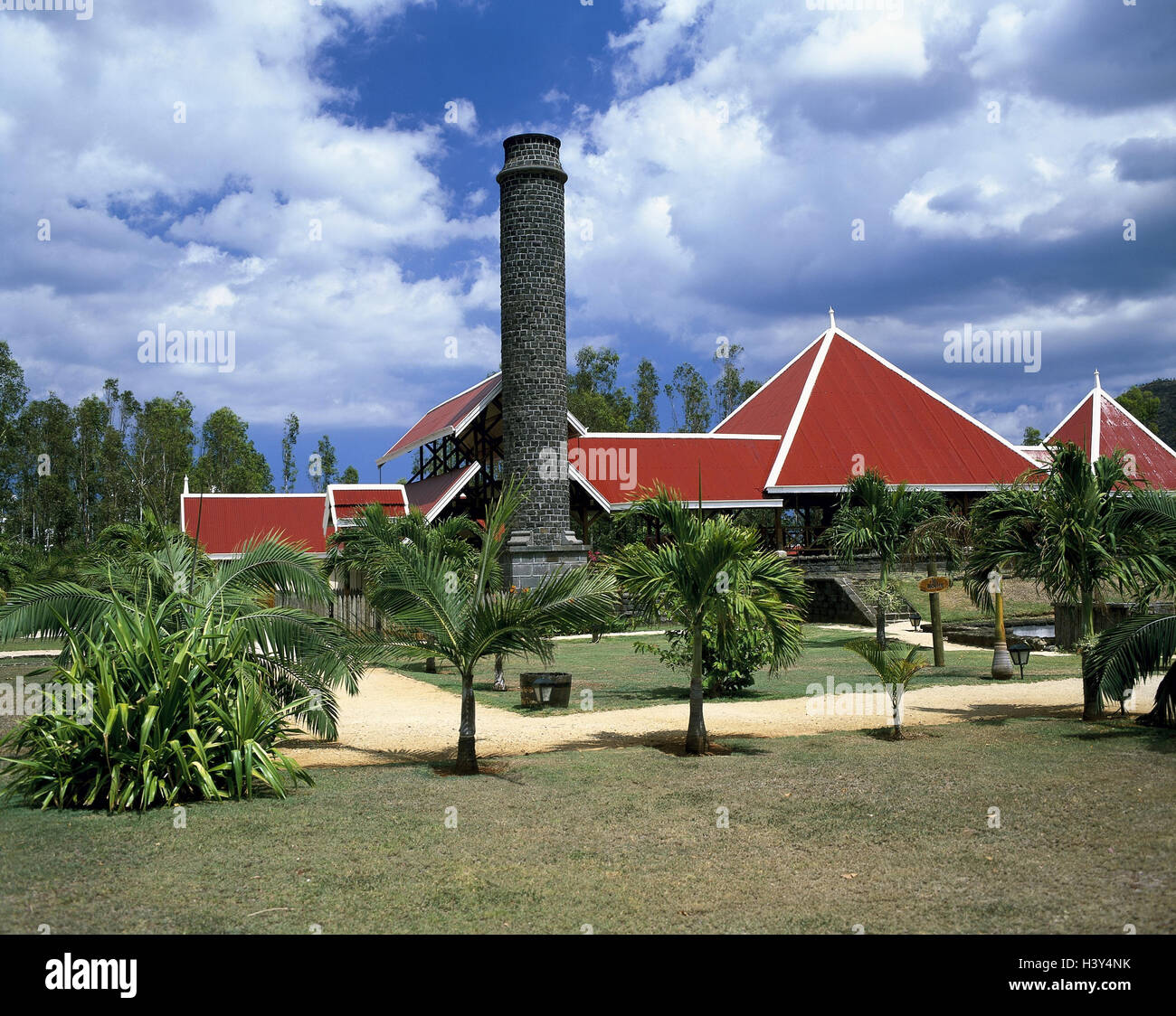 Mauritius, port Louis, plantation house, park, Indian ocean, Maskarenen ...