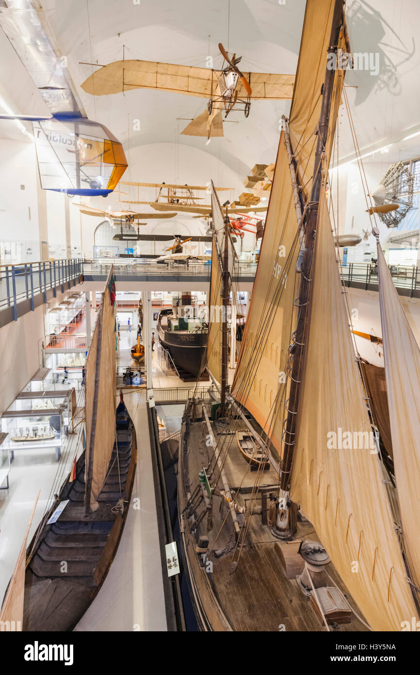 Germany, Bavaria, Munich, Deutsches Museum, Interior View Stock Photo ...