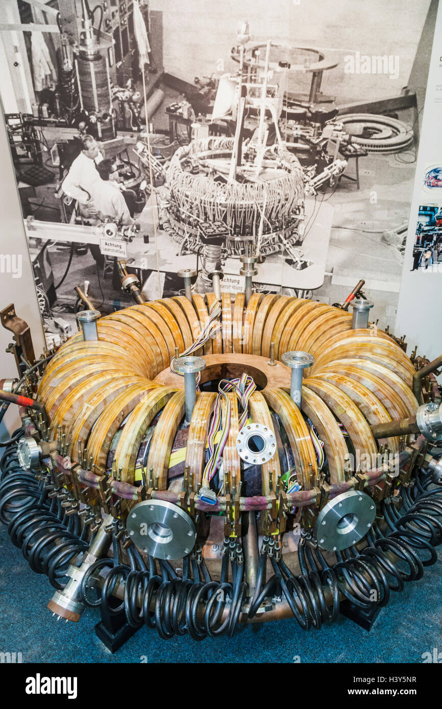 Germany, Bavaria, Munich, Deutsches Museum, Exhibit of "Wendelstein IIa ...