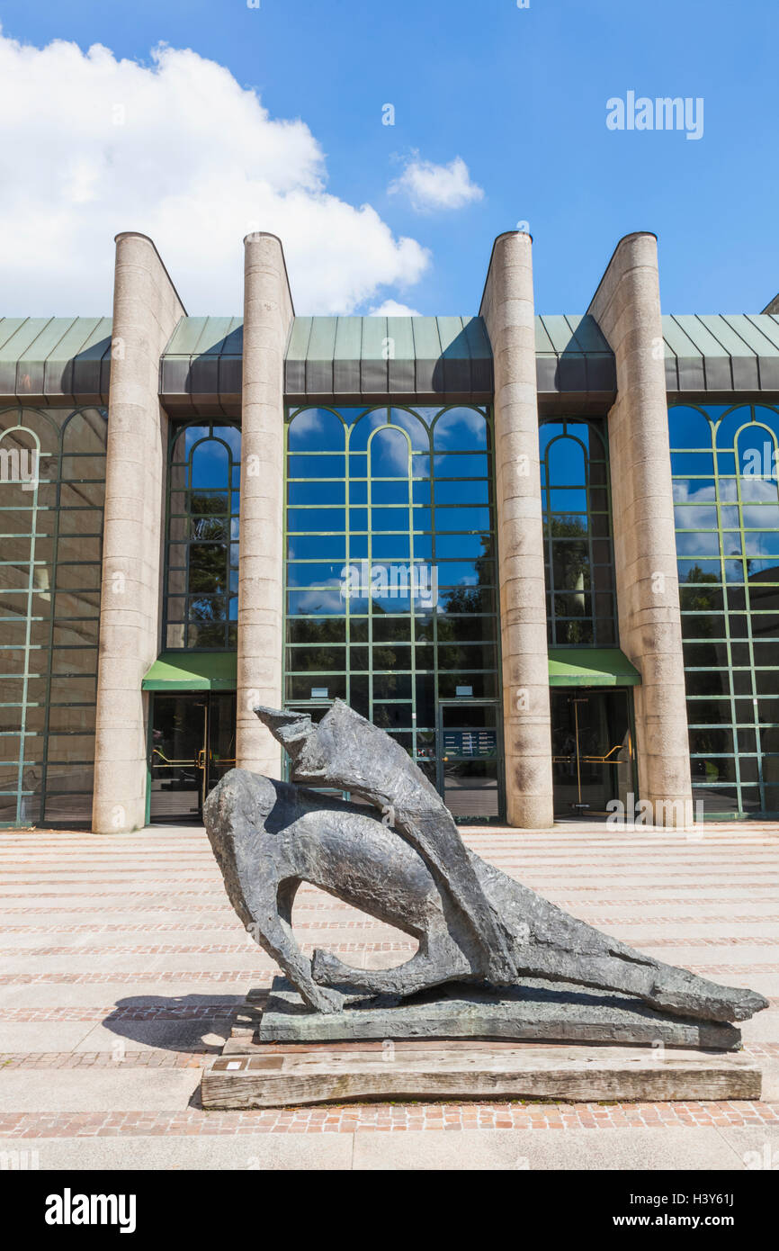 Germany, Bavaria, Munich, The New Pinakothek Museum (Neue Pinakothek ...