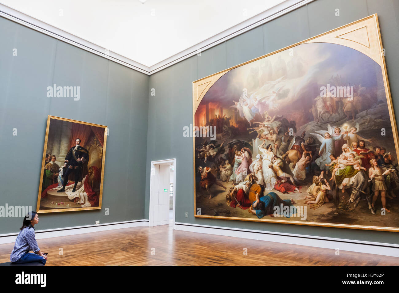 Germany, Bavaria, Munich, The New Pinakothek Museum (Neue Pinakothek ...