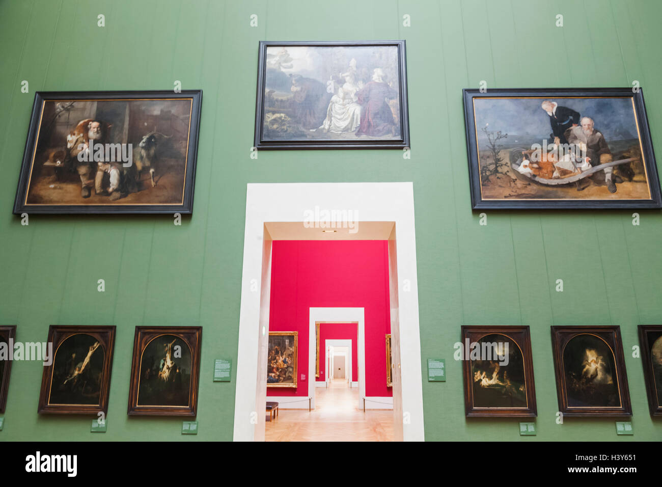 Germany, Bavaria, Munich, The Old Pinakothek Museum (Alte Pinakothek ...