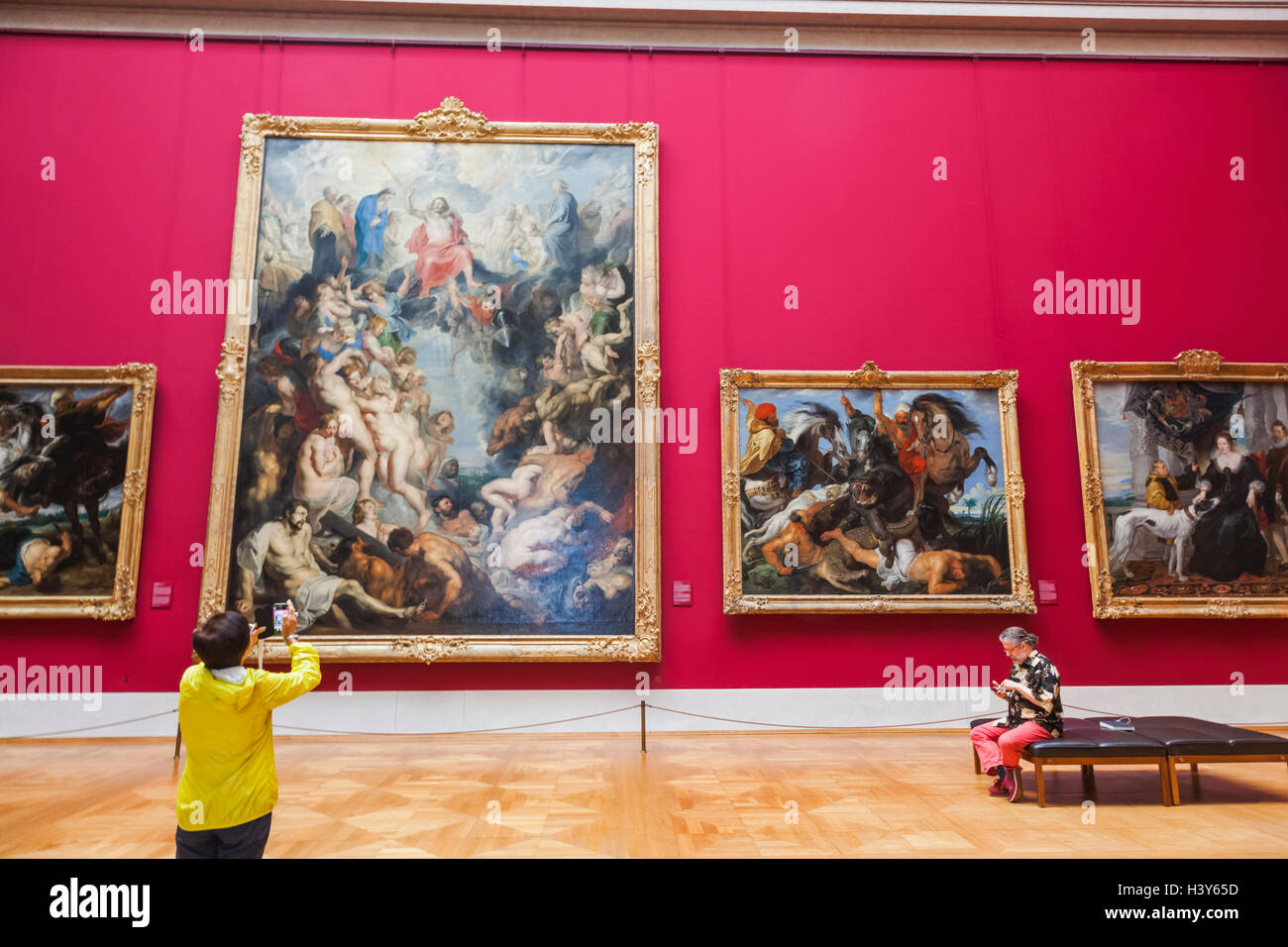 Germany, Bavaria, Munich, The Old Pinakothek Museum (Alte Pinakothek ...