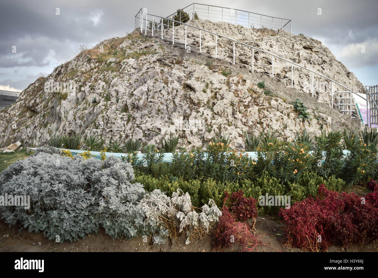 Cuexcomate - the smallest volcano in the world in Puebla, Mexico Stock ...