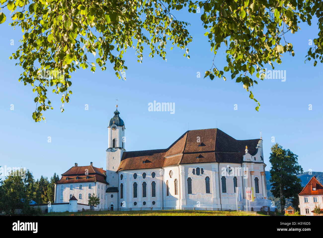 Germany, Bavaria, Allgau, Steingaden, Wieskirche Stock Photo - Alamy