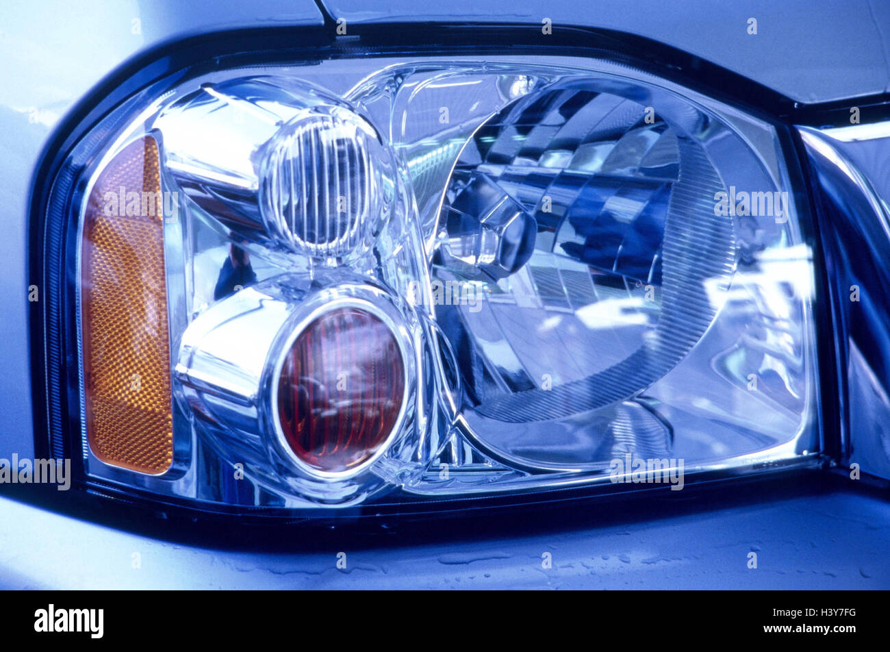 High tech headlight hi-res stock photography and images - Alamy