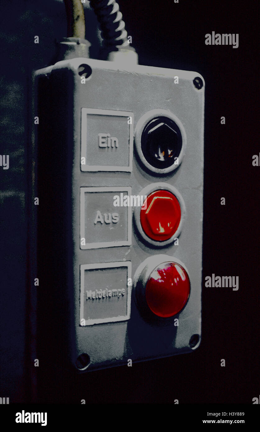 Switchgear and controlgear, switch cases, push button switches, one ...