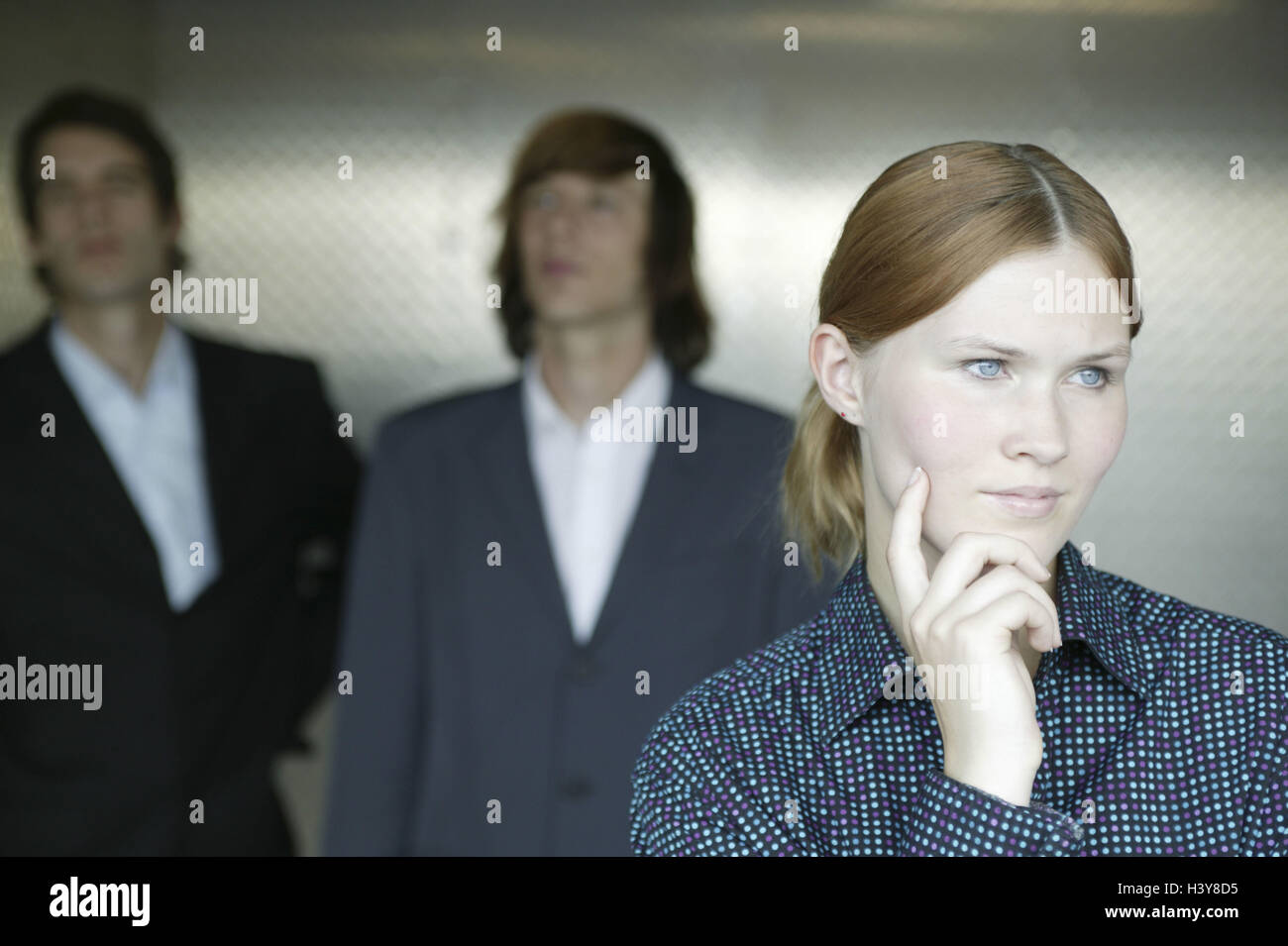 Doubt unhappily hi-res stock photography and images - Alamy