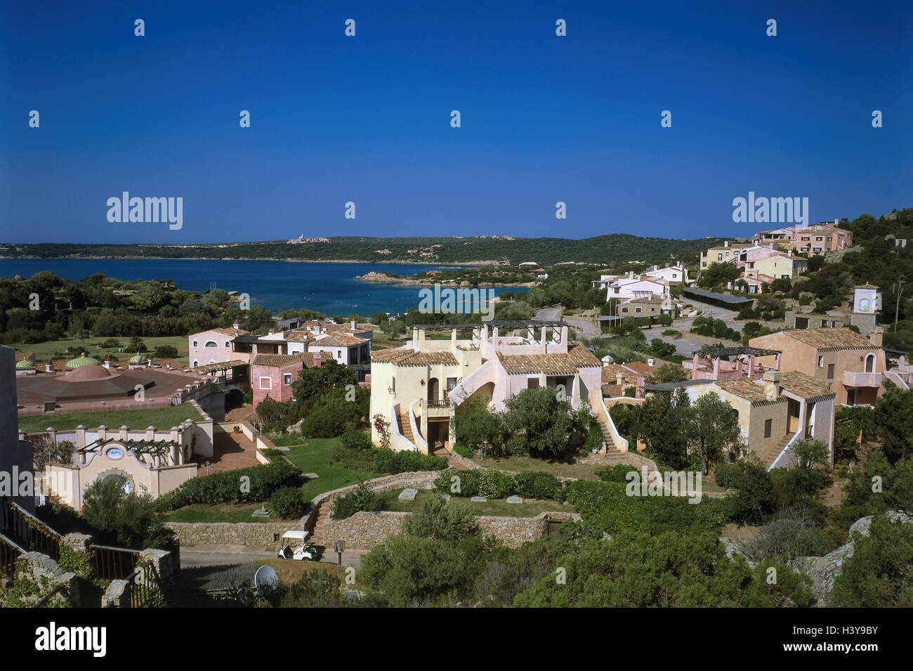 Italy, island Sardinia, province Sassari, Costa Smeralda, postage Cervo ...
