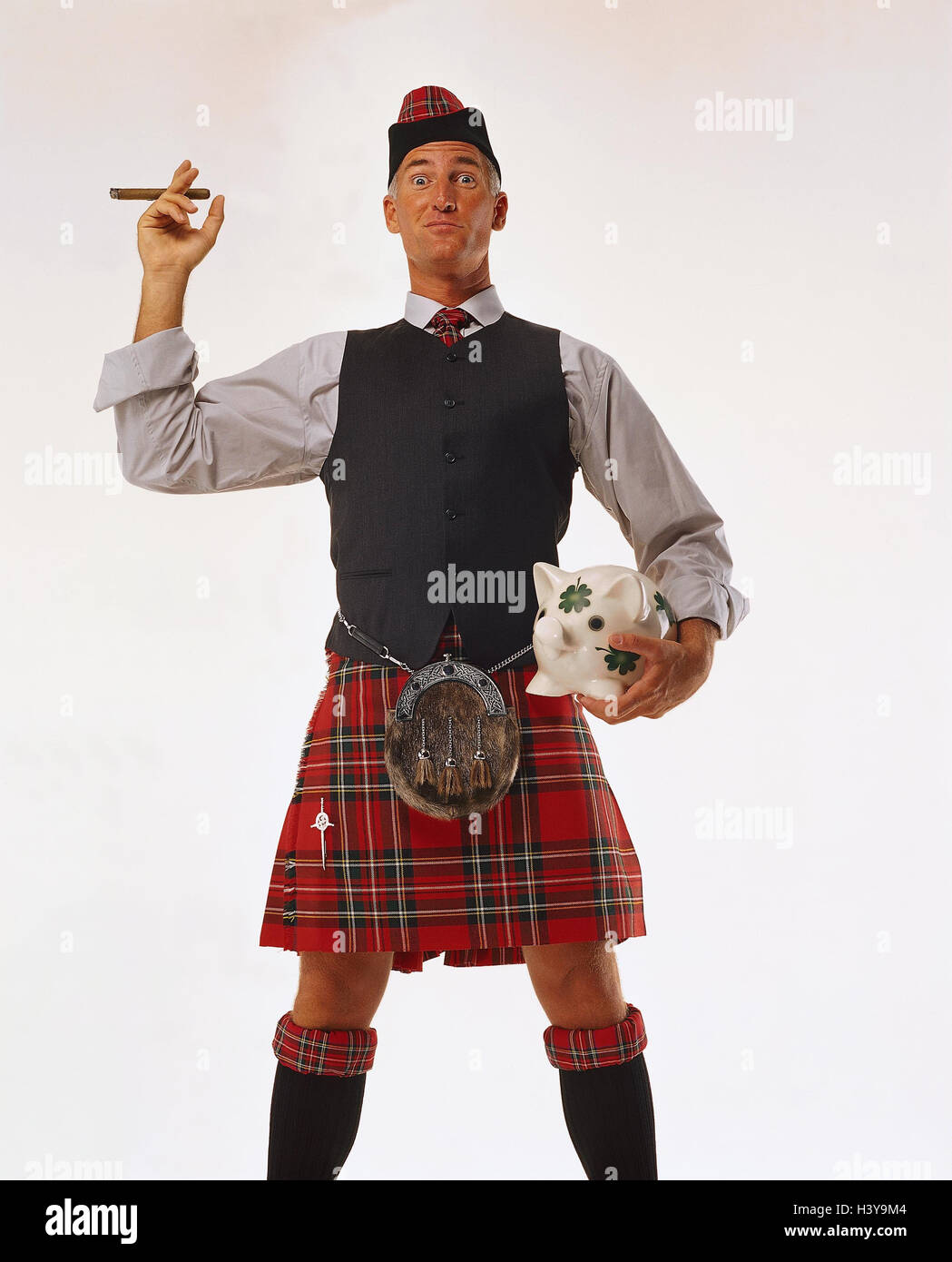 Kilt costume hi-res stock photography and images - Alamy