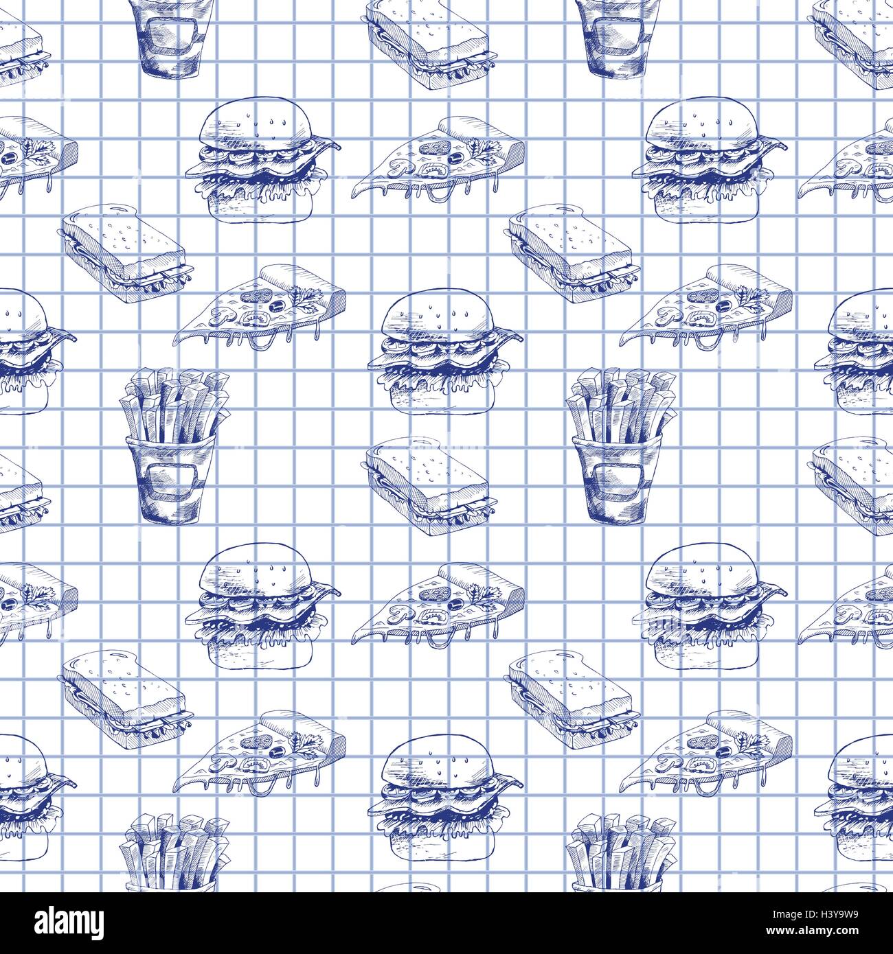 Food school french Stock Vector Images - Alamy