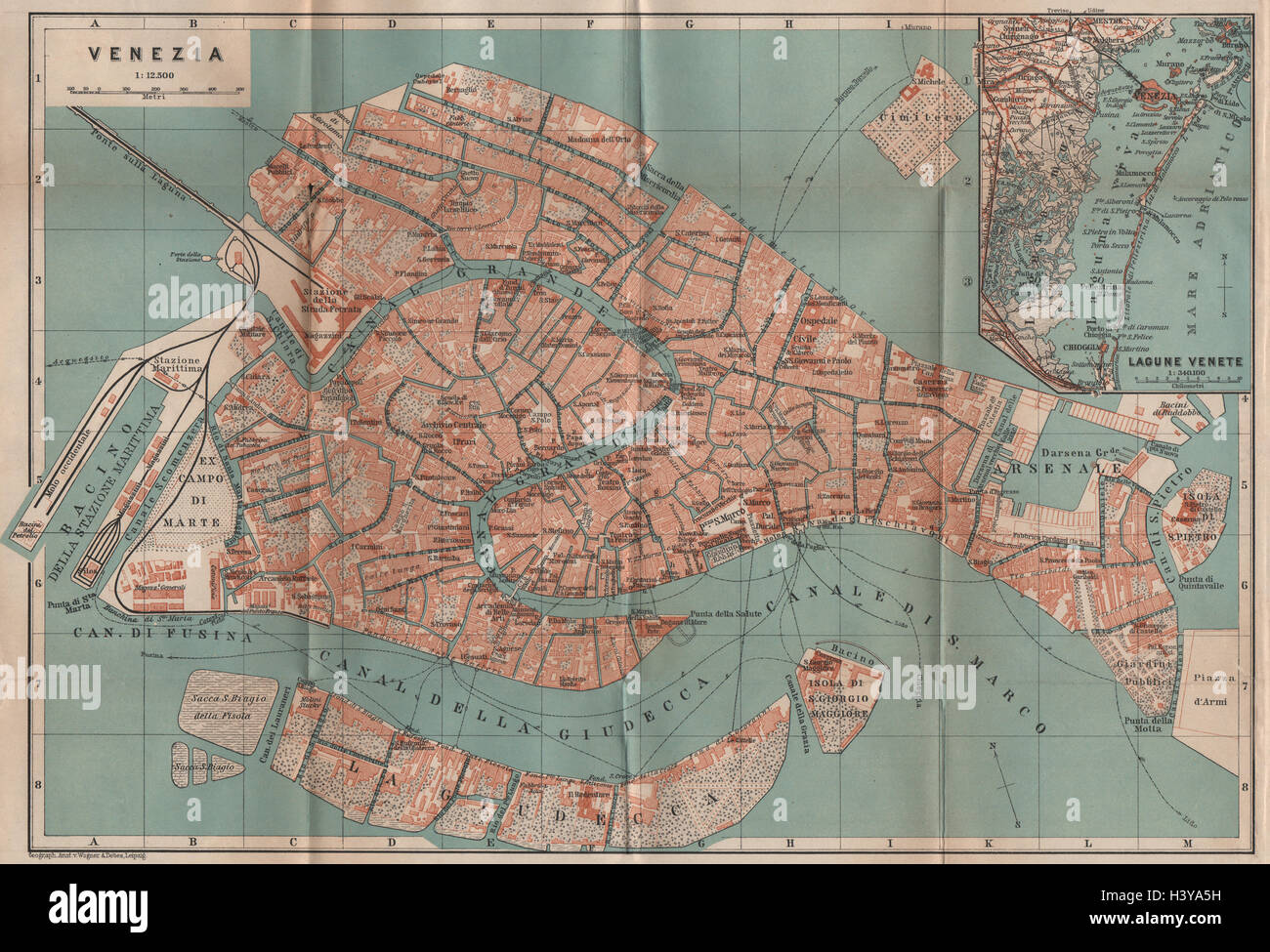 Mappa venezia hi-res stock photography and images - Alamy