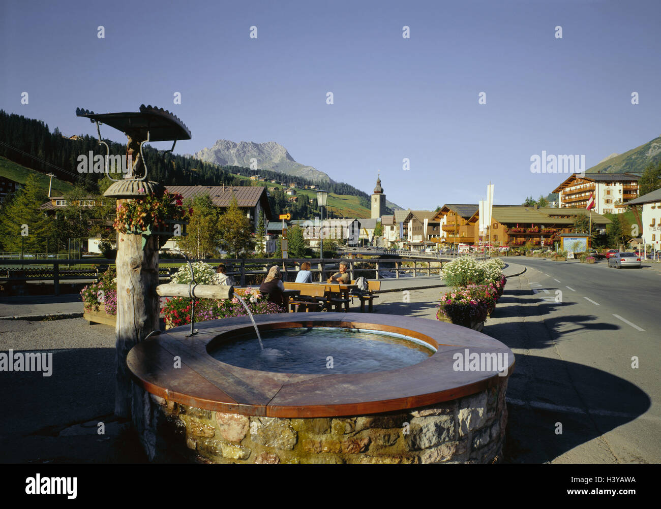 Lech austria summer hi-res stock photography and images - Alamy