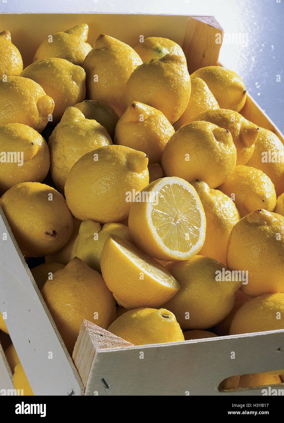 Box, lemons, citrus fruits, lemon, yellow, vitamin C, acidly, fruits ...