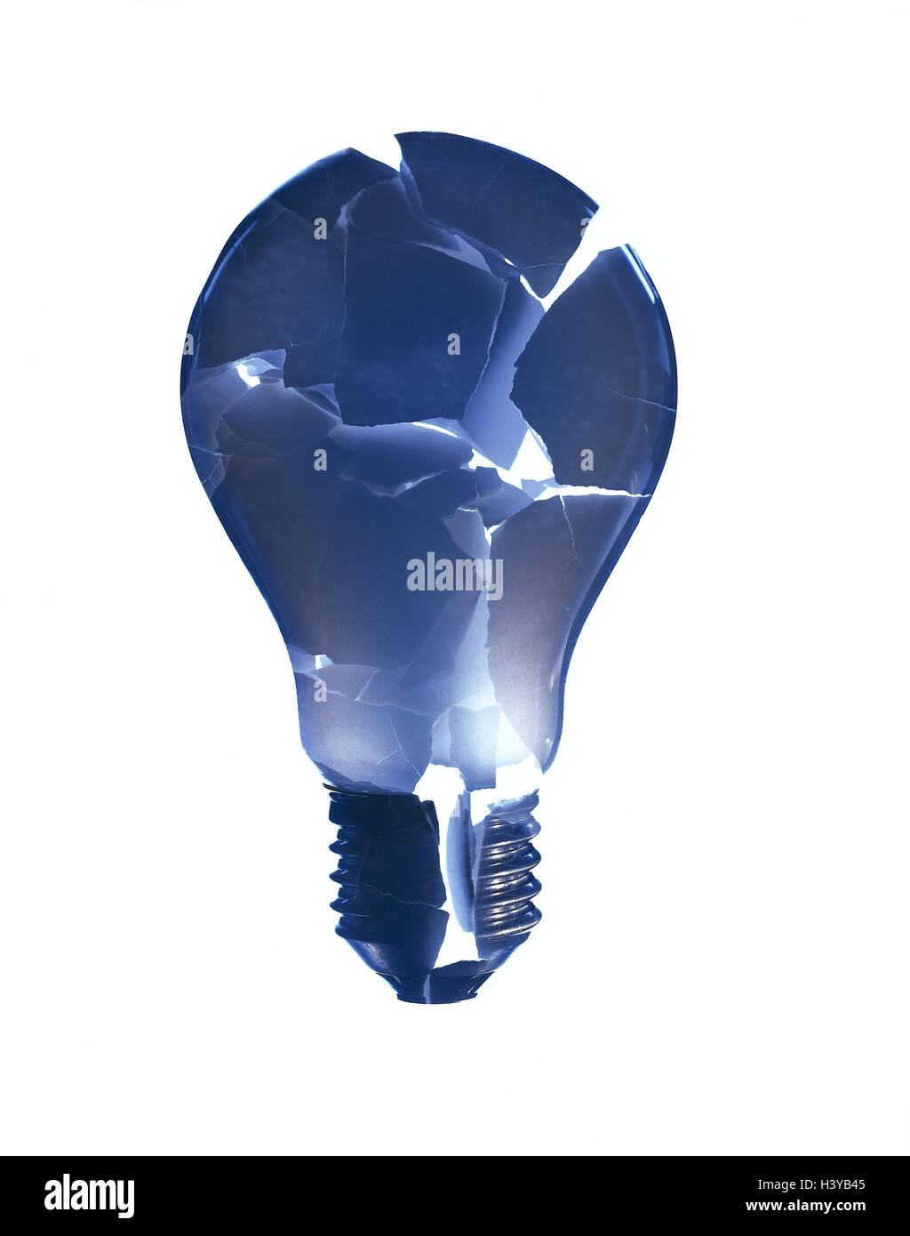 Light bulb, broken, [M], Composing, current, electronics, power failure ...